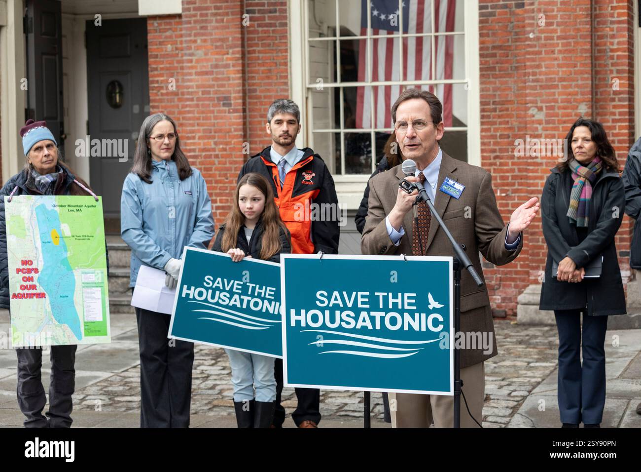 Feb. 27, 2025. Boston, MA. John Rumpler, Environment Massachusetts, Sr ...