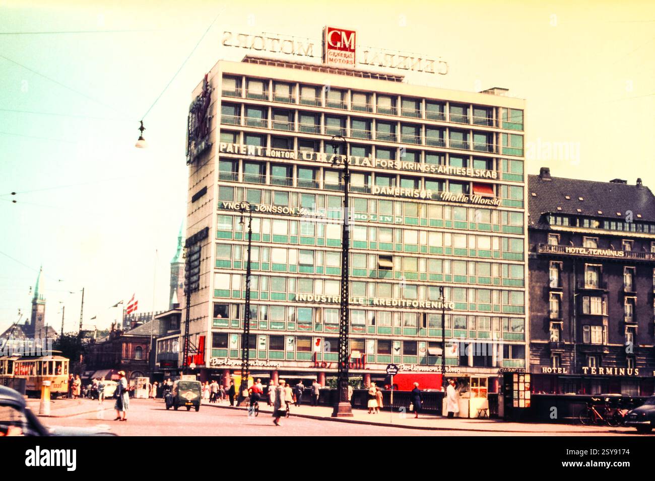 Panopticon Building Vetebrogade 5 with the Hotel Terminus now called ...
