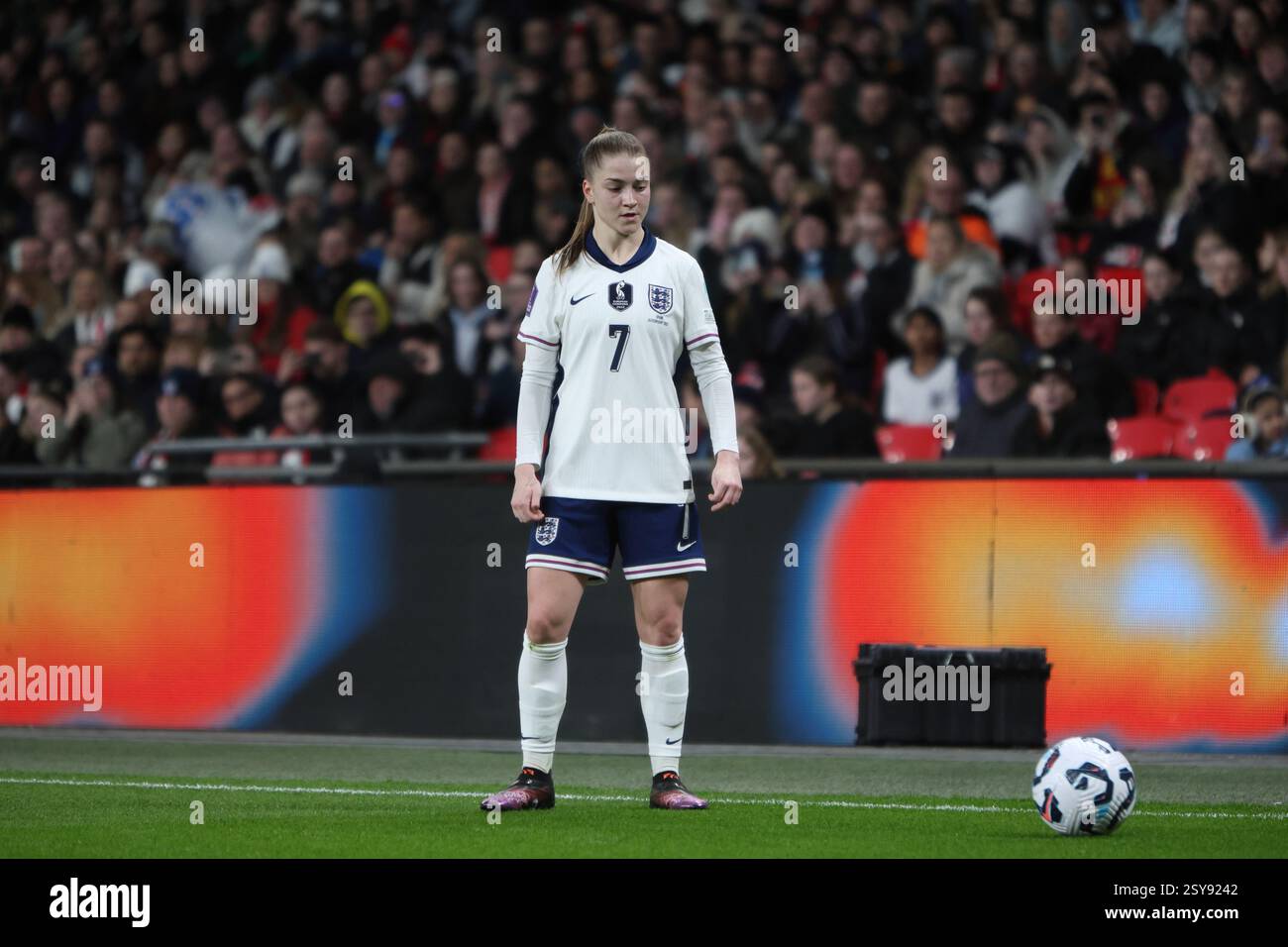 Jess Park England Lionesses v Spain Wembley Stadium London England UK ...