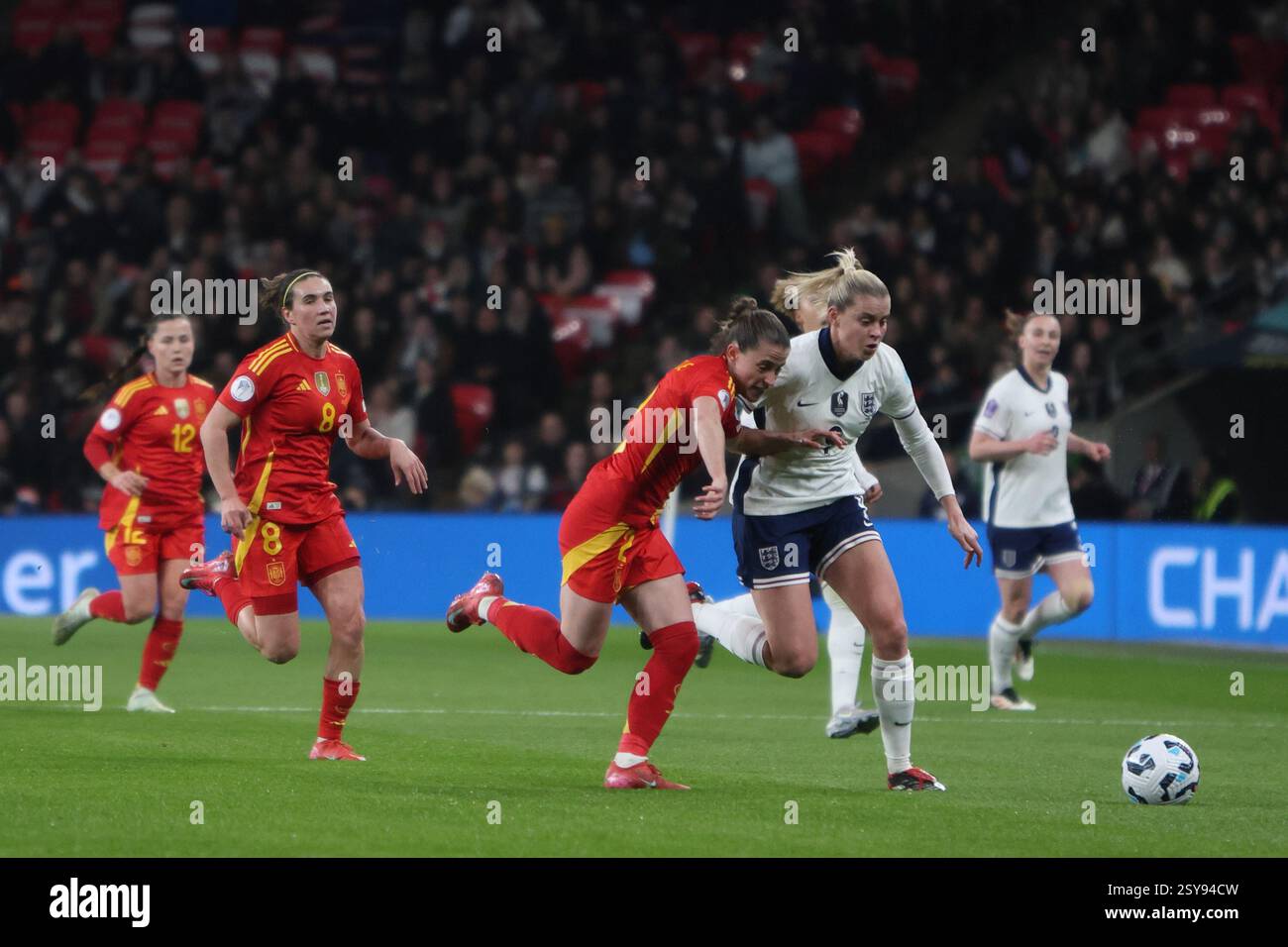 Alessia Russo England Lionesses v Spain Wembley Stadium London England ...