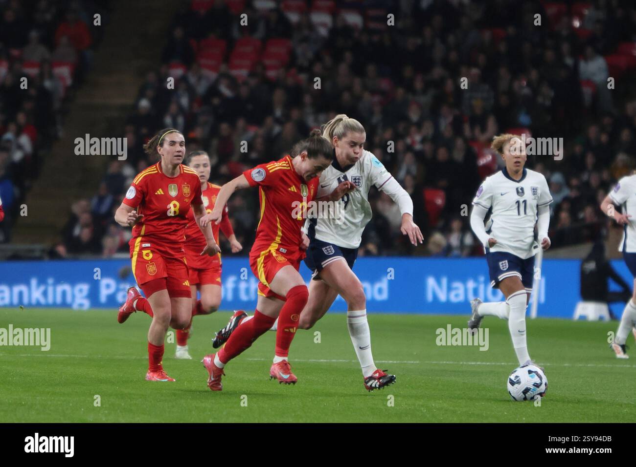 Alessia Russo England Lionesses v Spain Wembley Stadium London England ...