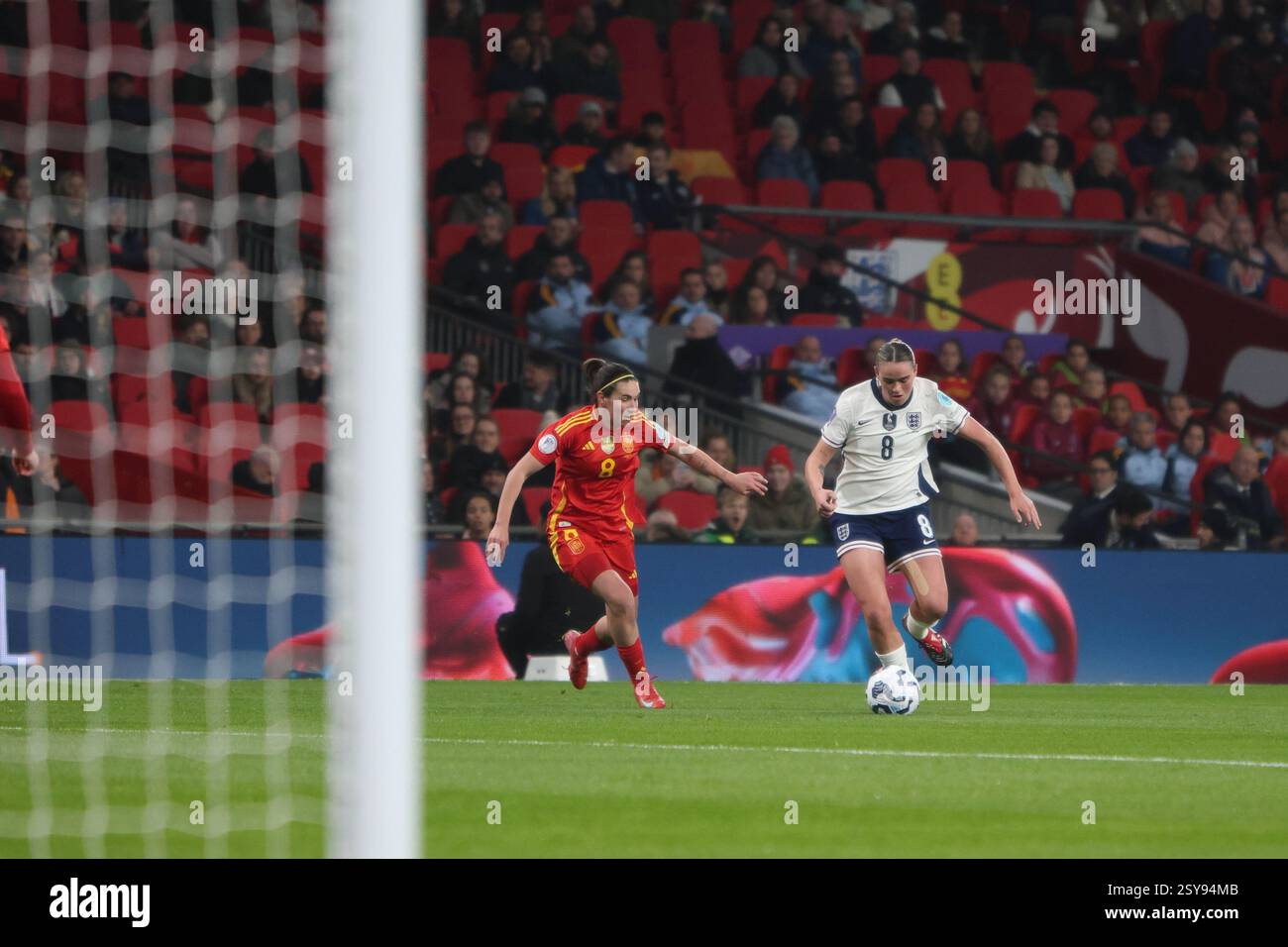 Grace Clinton England Lionesses v Spain Wembley Stadium London England ...