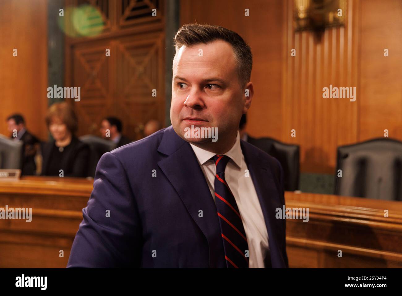 Washington, United States. 27th Feb, 2025. William Pulte, nominee to be ...
