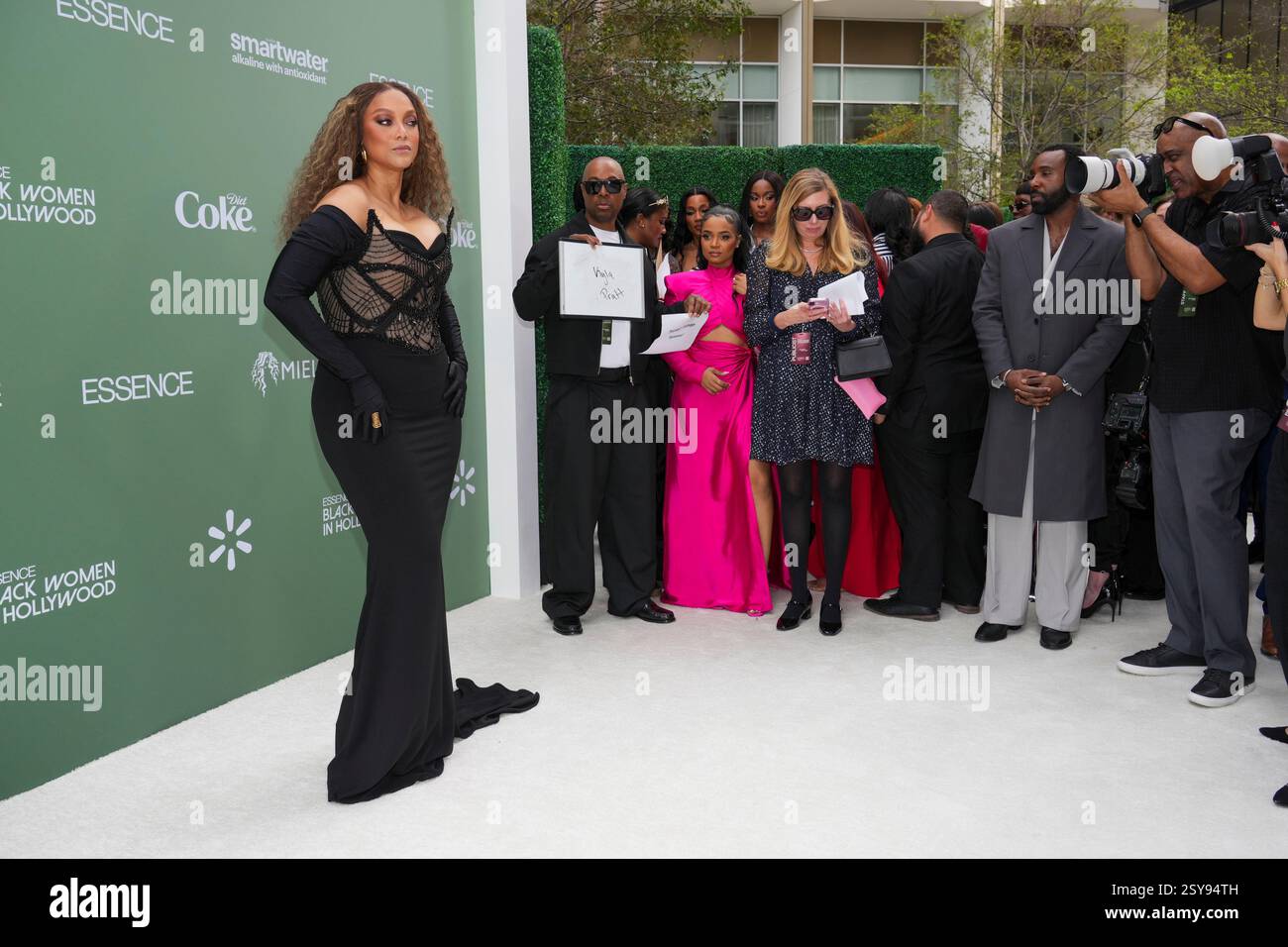 Tyra Banks arrives at the Essence Black Women in Hollywood Awards on ...