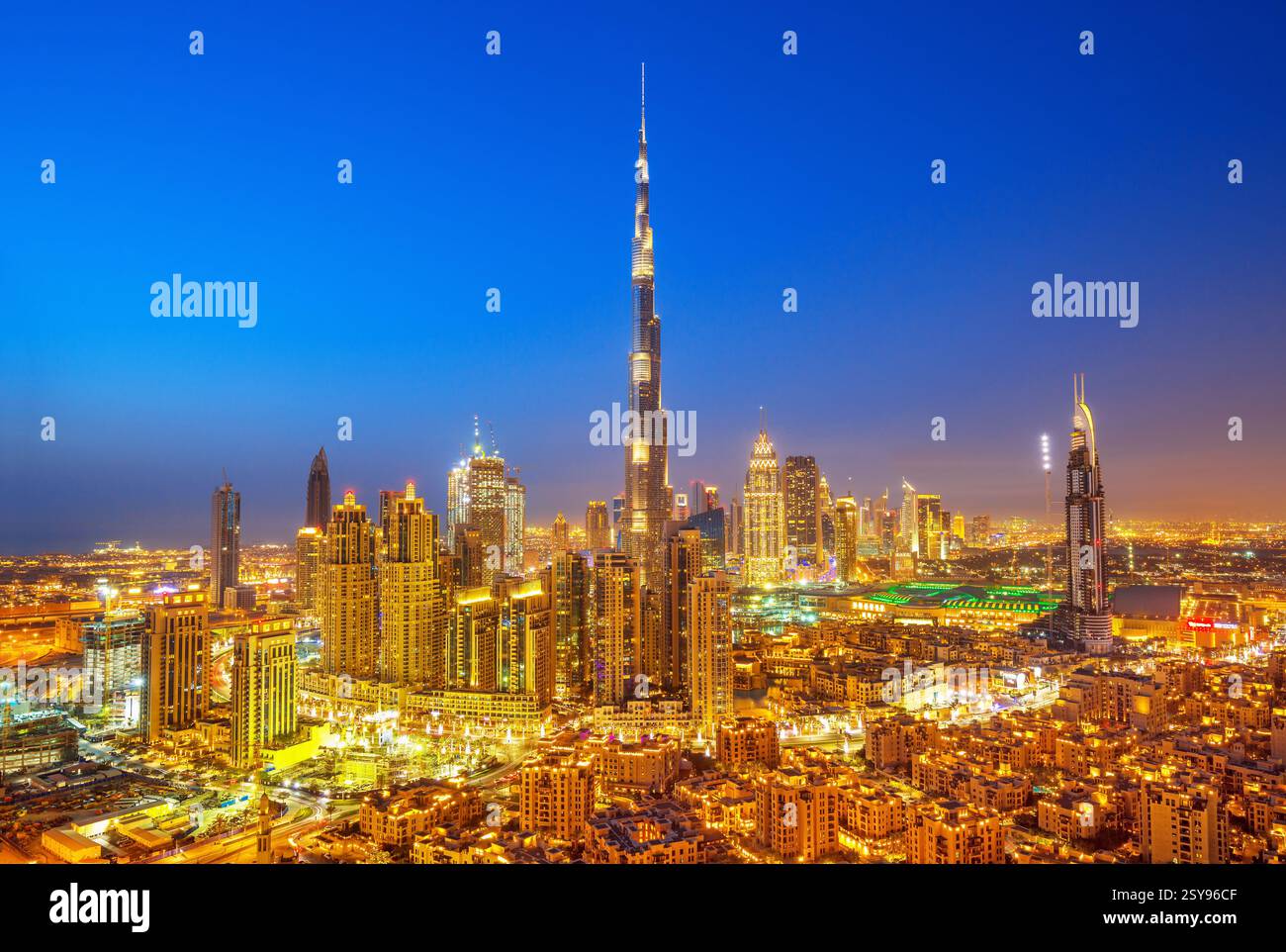 Dubai, kalifa, city, center, UAE, arab, asia Stock Photo - Alamy
