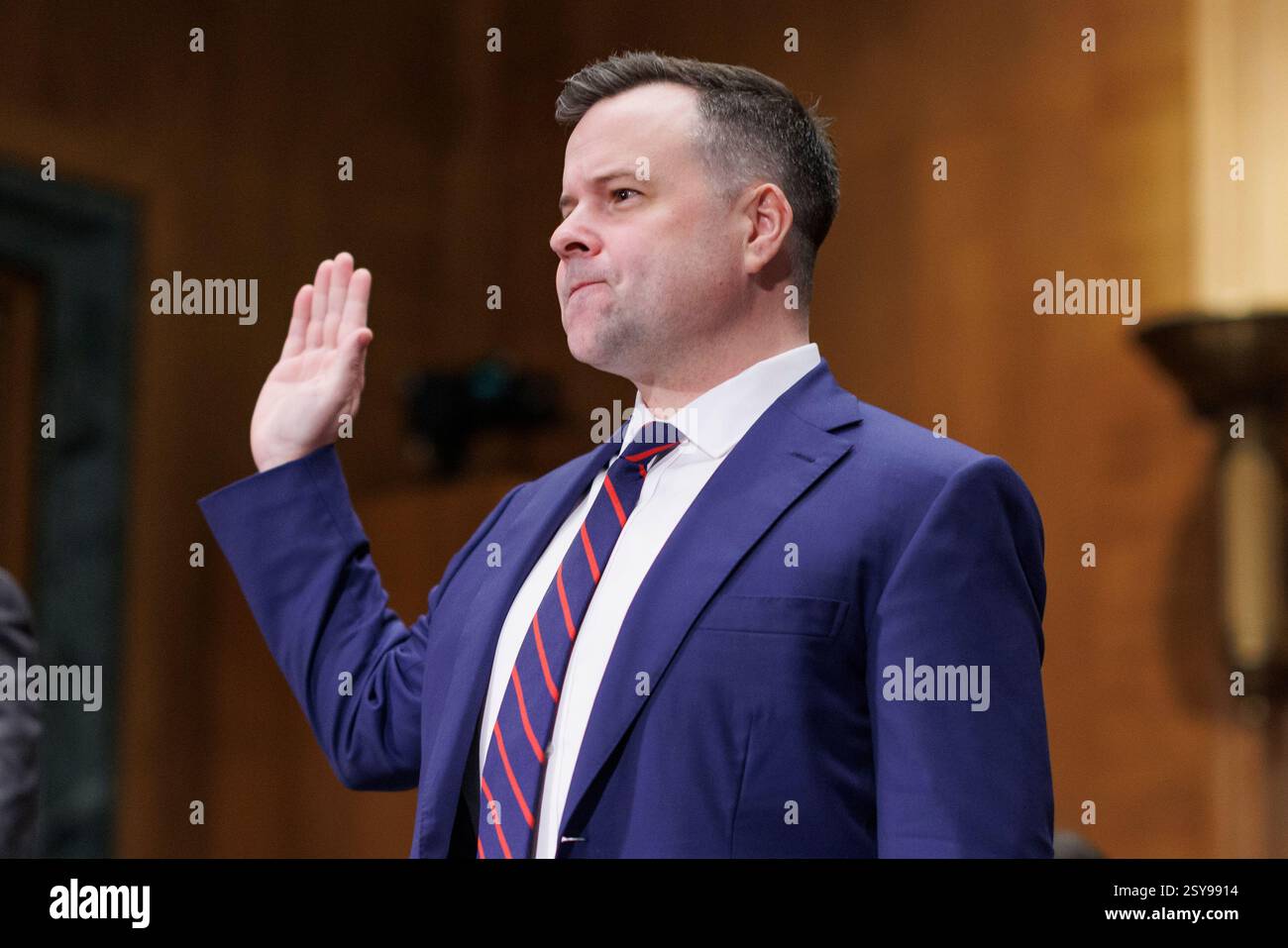 Washington, United States. 27th Feb, 2025. William Pulte, nominee to be ...