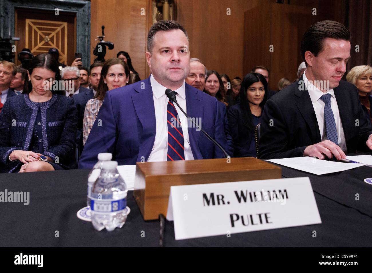 Washington, United States. 27th Feb, 2025. William Pulte, nominee to be ...