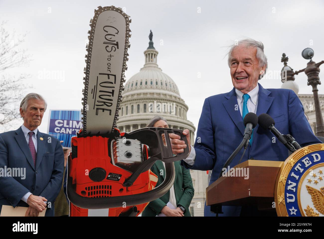 Washington, United States. 27th Feb, 2025. Senator Ed Markey (D-MA ...