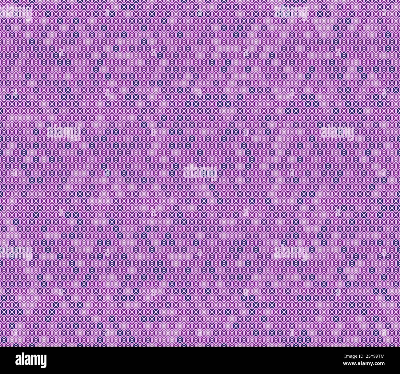 Abstract mosaic background. Purple color tones gradients. Plain hexagon frames. Small hexagon ...