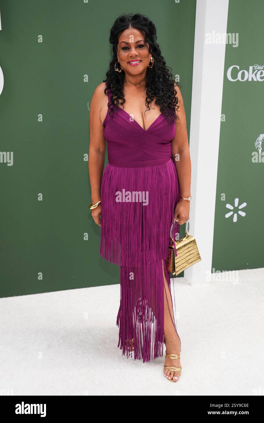 Lela Rochon arrives at the Essence Black Women in Hollywood Awards on Thursday, Feb. 27, 2025 ...
