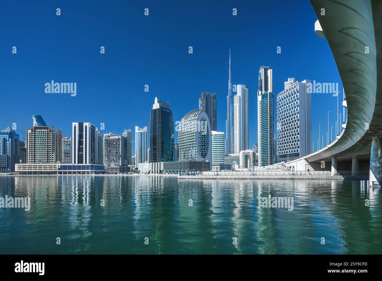 DUBAI ,UNITED ARAB EMIRATES: Beautiful Dubai downtown at the sunset ...