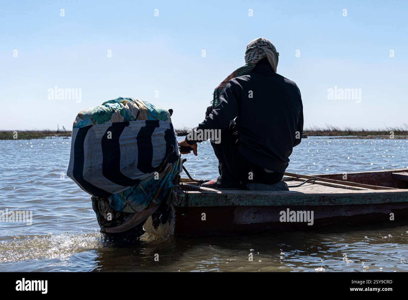 Boat trip in the Mesopotamian / Iraqi Marshes with the so called Marsh ...