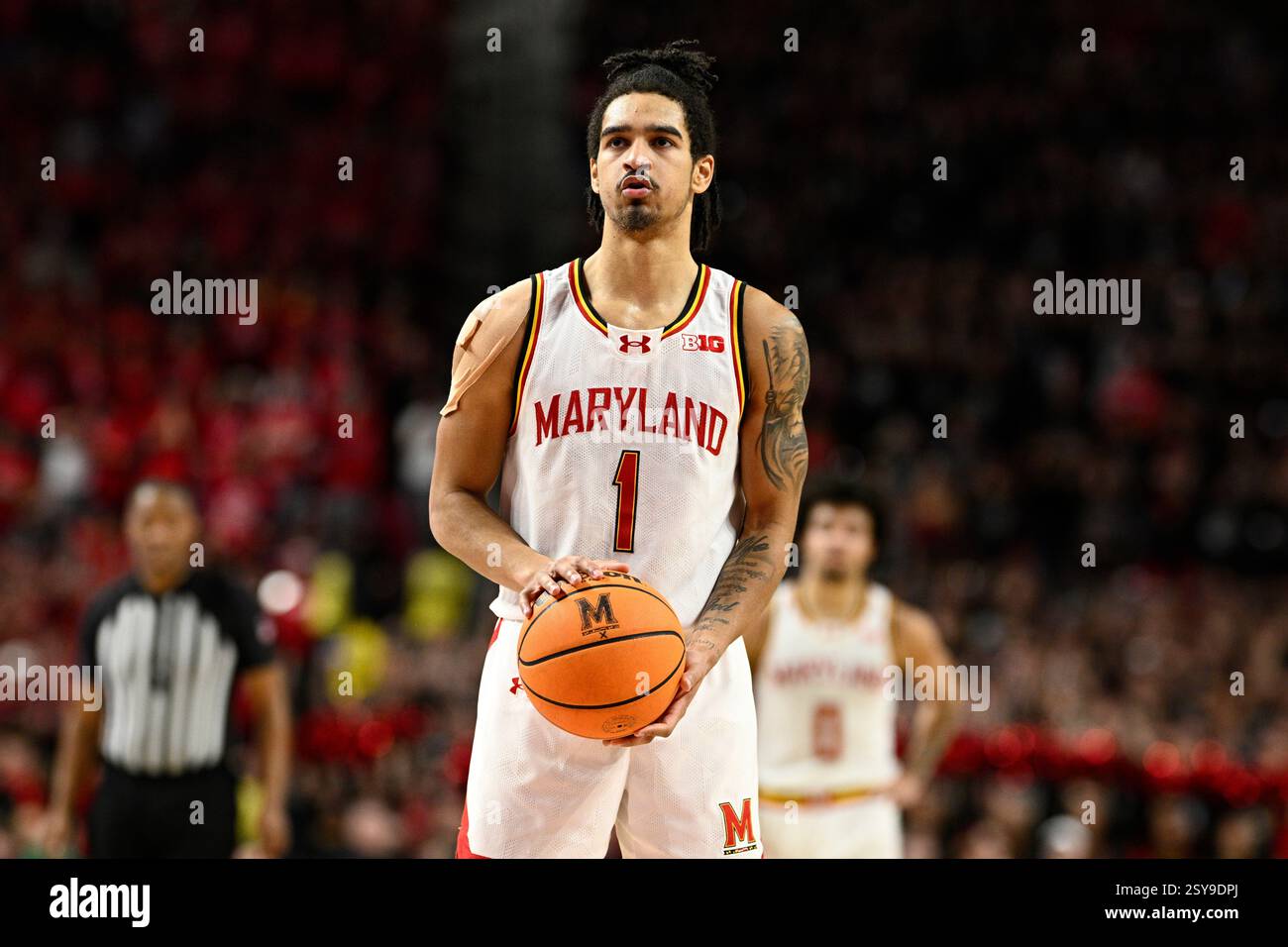 Maryland guard Rodney Rice (1) in action during the second half of an ...