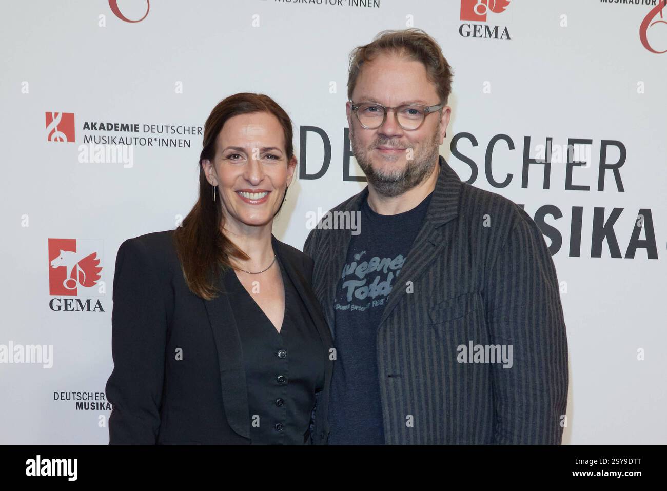Ulrike Frank mit Ehemann Marc Schubring - Deutscher Musikautoren Preis ...