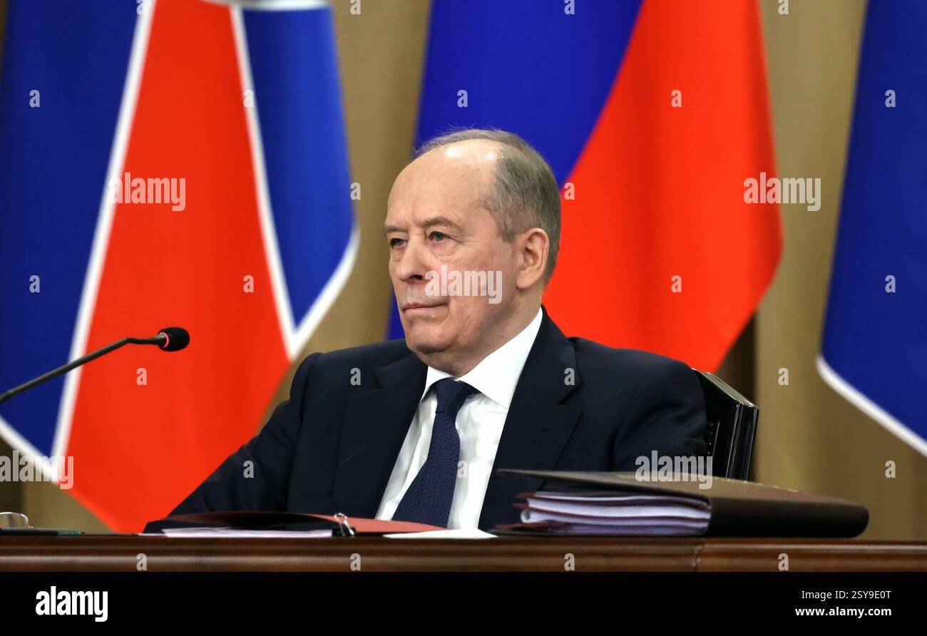 Moscow, Russia. 27th Feb, 2025. Russian FSB Director Alexander ...