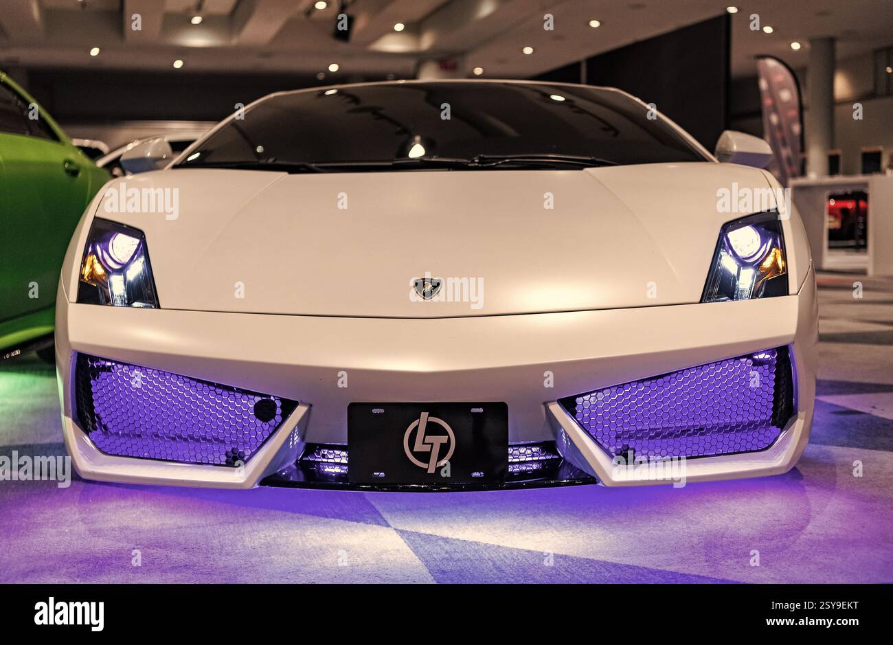 New York City, USA - March 27, 2024: Lamborghini Gallardo LP560-4 ...