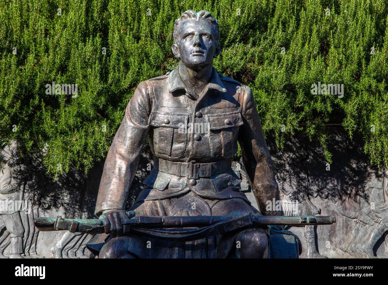 Edinburgh, Scotland - February 17th 2023: Statue of the Scottish ...