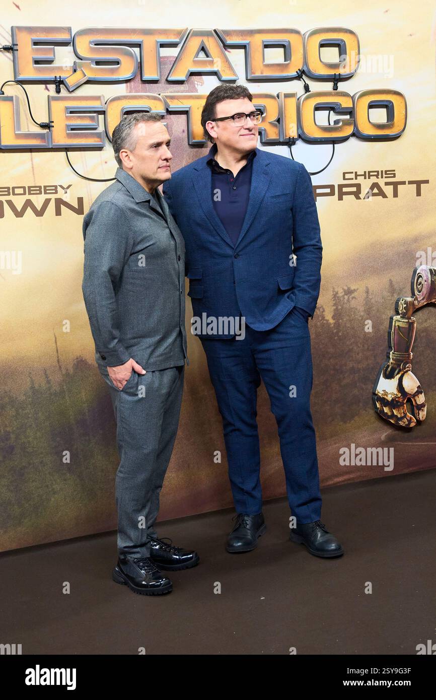 Anthony Russo, Joe Russo attends 'The Electric State' European Premiere ...