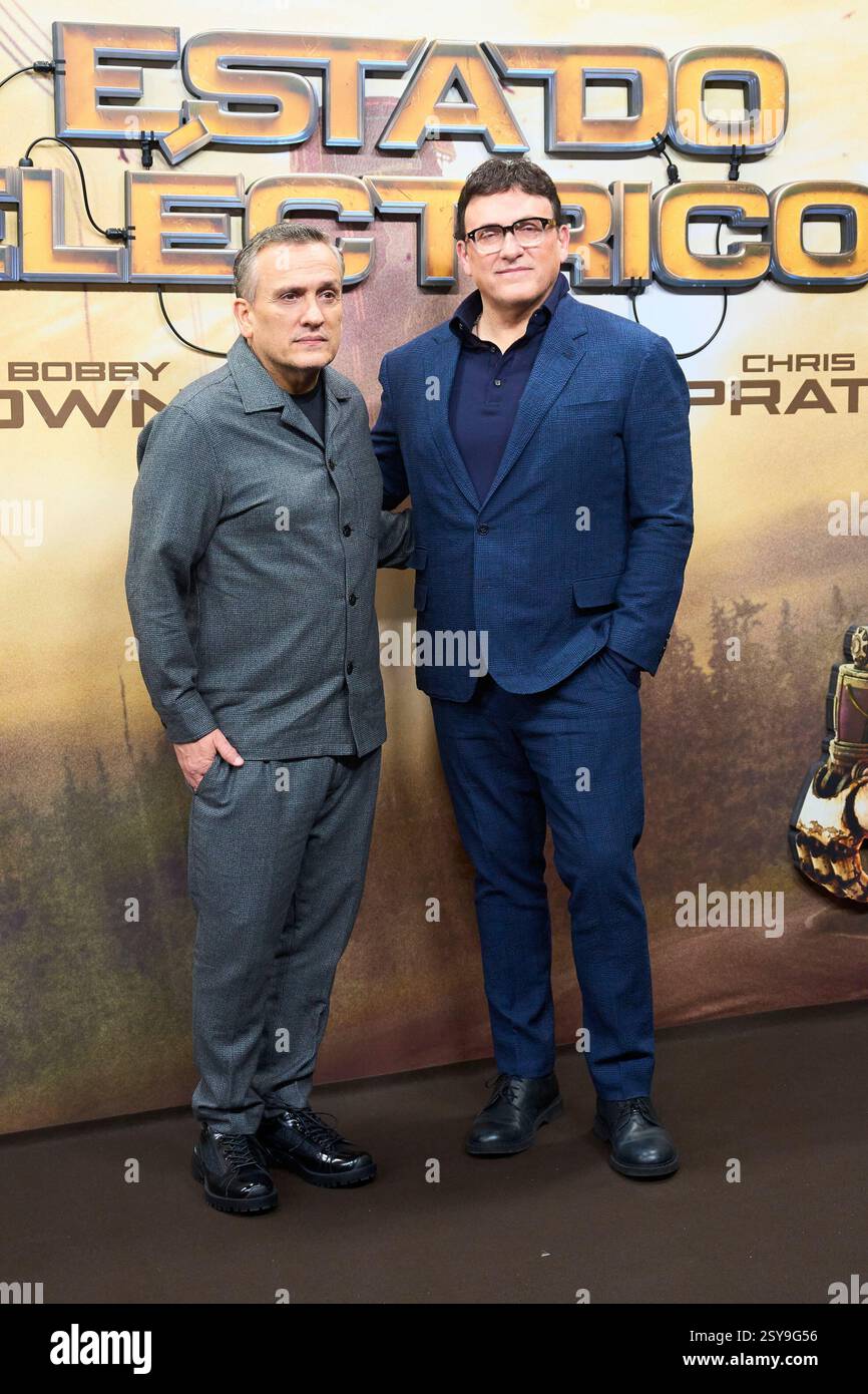Anthony Russo, Joe Russo attends 'The Electric State' European Premiere ...