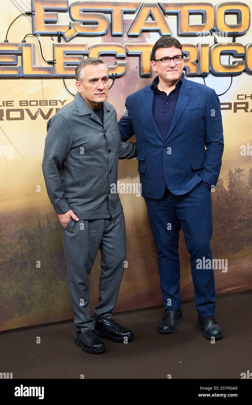 Anthony Russo, Joe Russo attends 'The Electric State' European Premiere ...