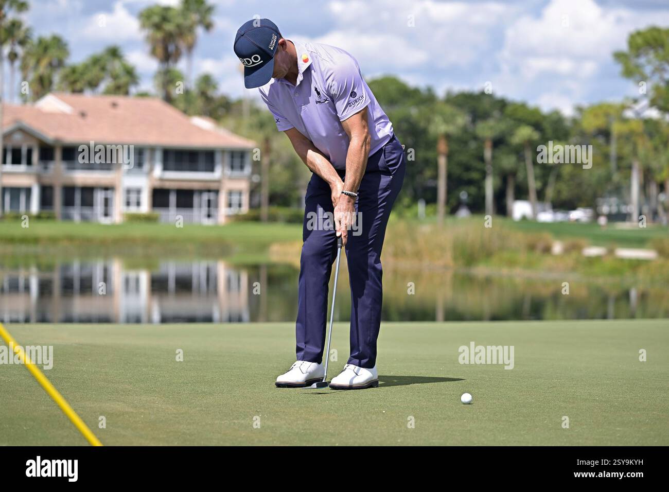 PALM BEACH GARDENS, FL - FEBRUARY 27: Billy Horschel plays in the ...