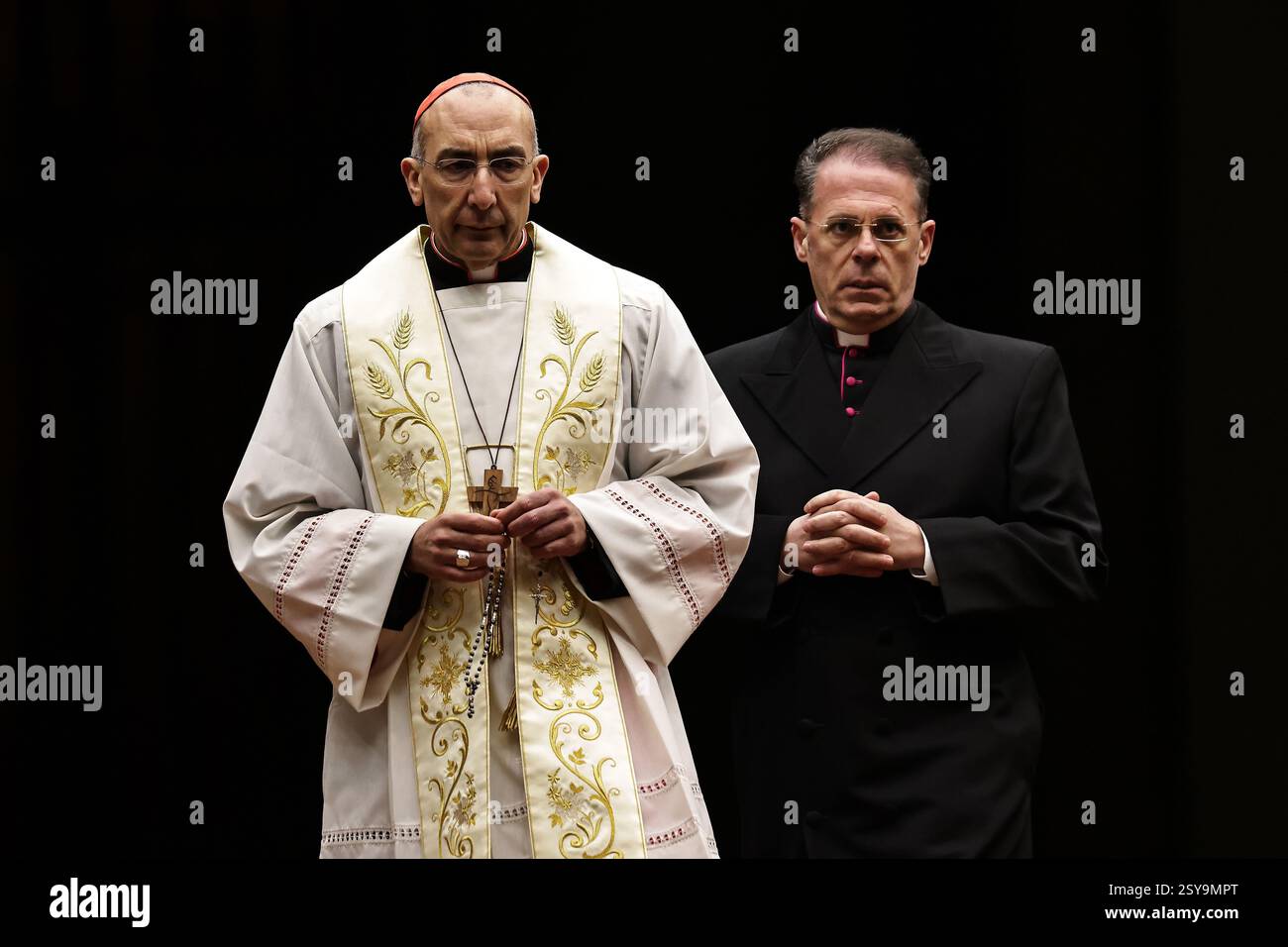 February 27, 2025 - Vatican City. Cardinal BALDASSARE REINA leads the ...