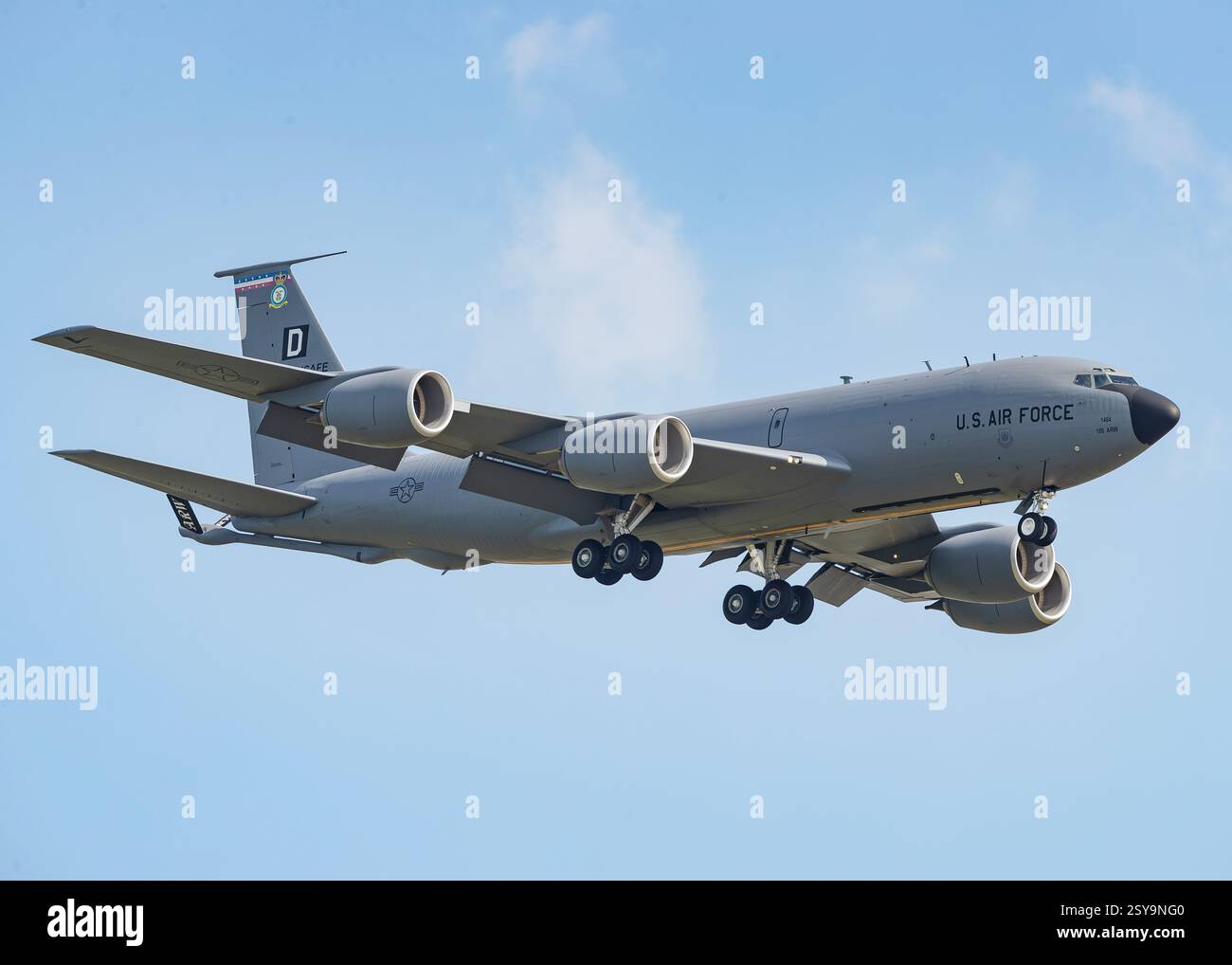 Boeing KC-135 Stratotanker arrives to RAF Fairford for the The Royal ...