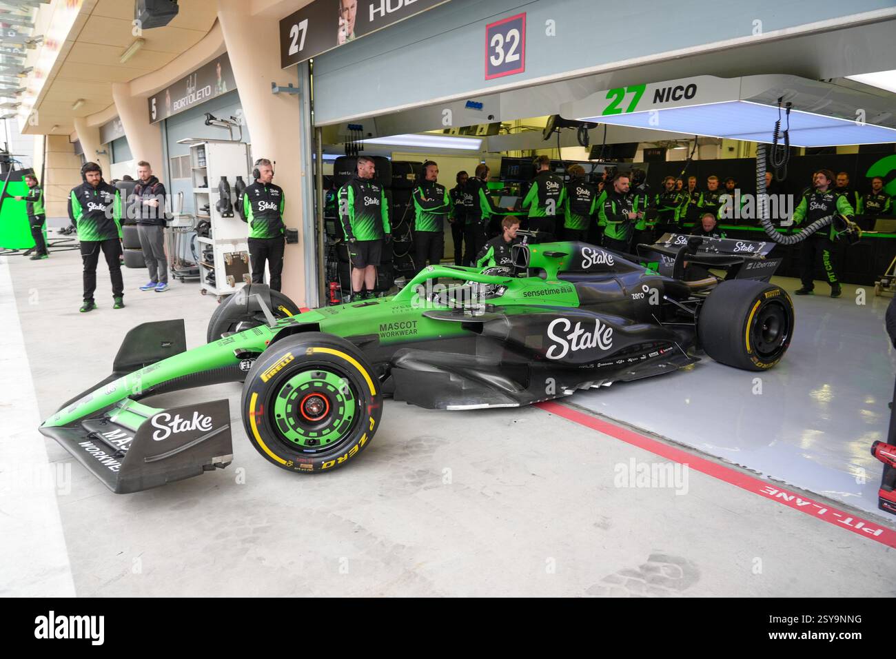 27.02.2025, Bahrain International Circuit, Sakhir, Formula 1 Test ...