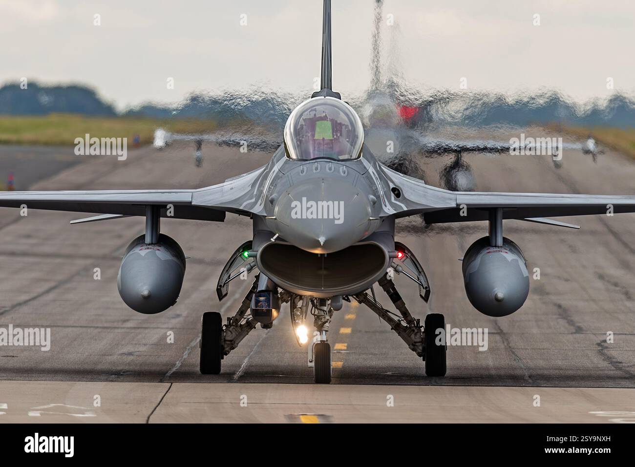 Polish Air Force General Dynamics F-16, During, Exercise Cobra Warrior ...