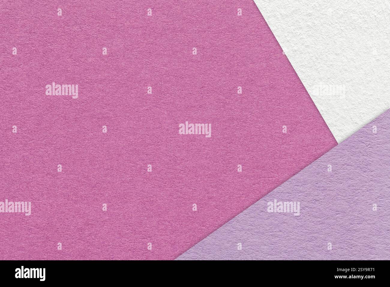Texture of craft light purple color paper background with white and ...