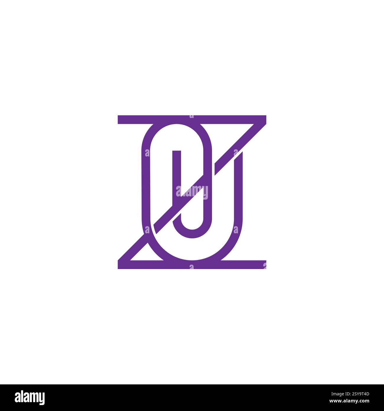 letter zu spiral simple geometric logo vector Stock Vector Image & Art ...