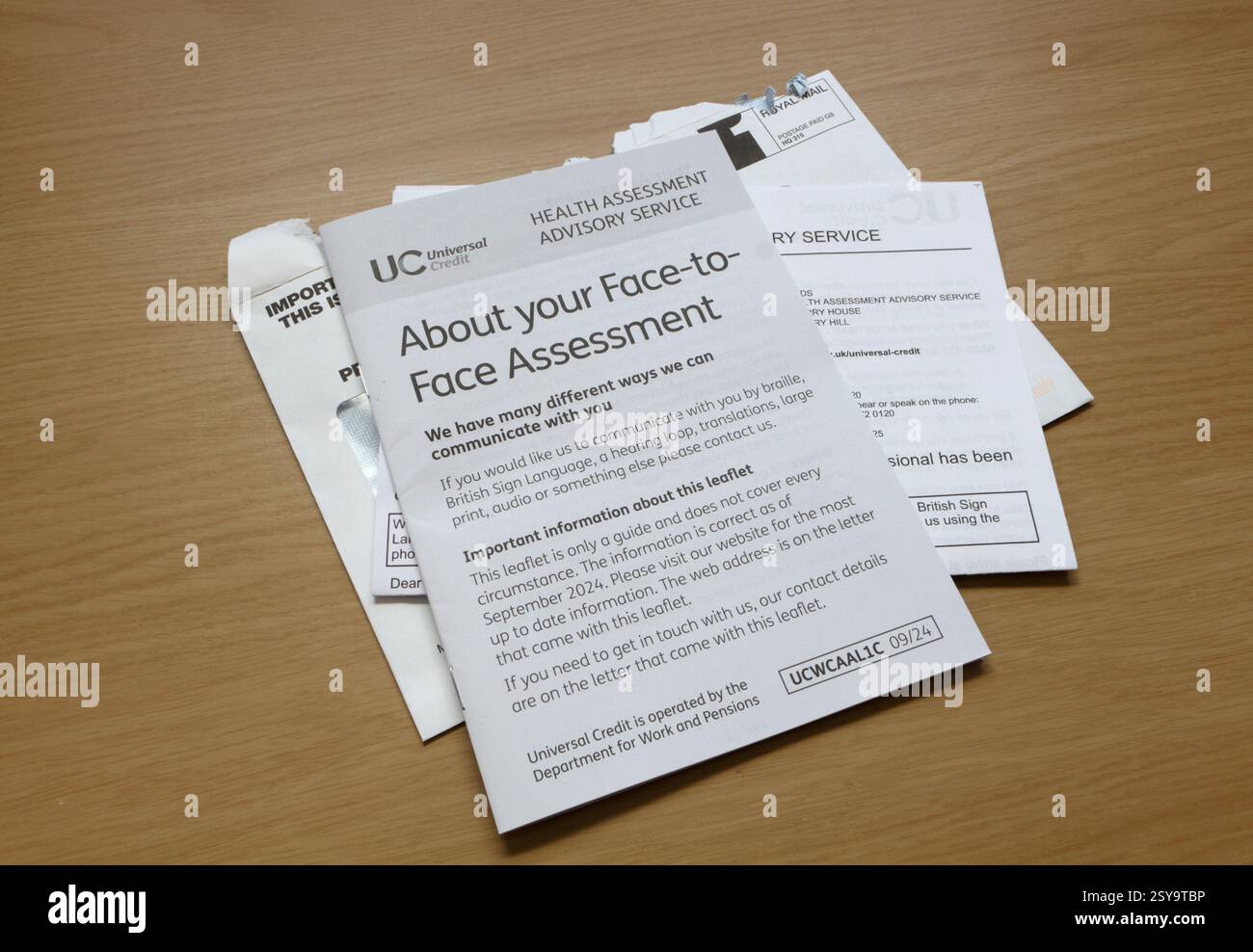 Universal credit Work capability assessment appointment information ...