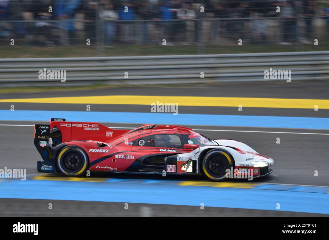 Porsche Penske Motorsport entered Porsche 963 LMDh Hypercar of Mathieu ...