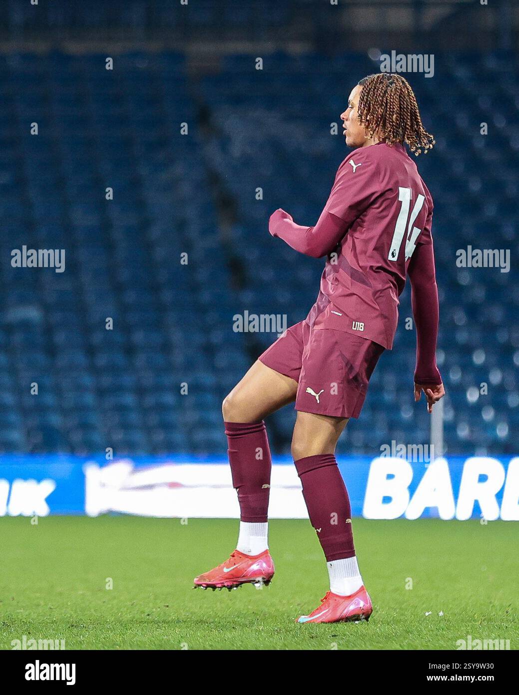 #14, Floyd Samba of Manchester City U18 in action during the Youth FA ...