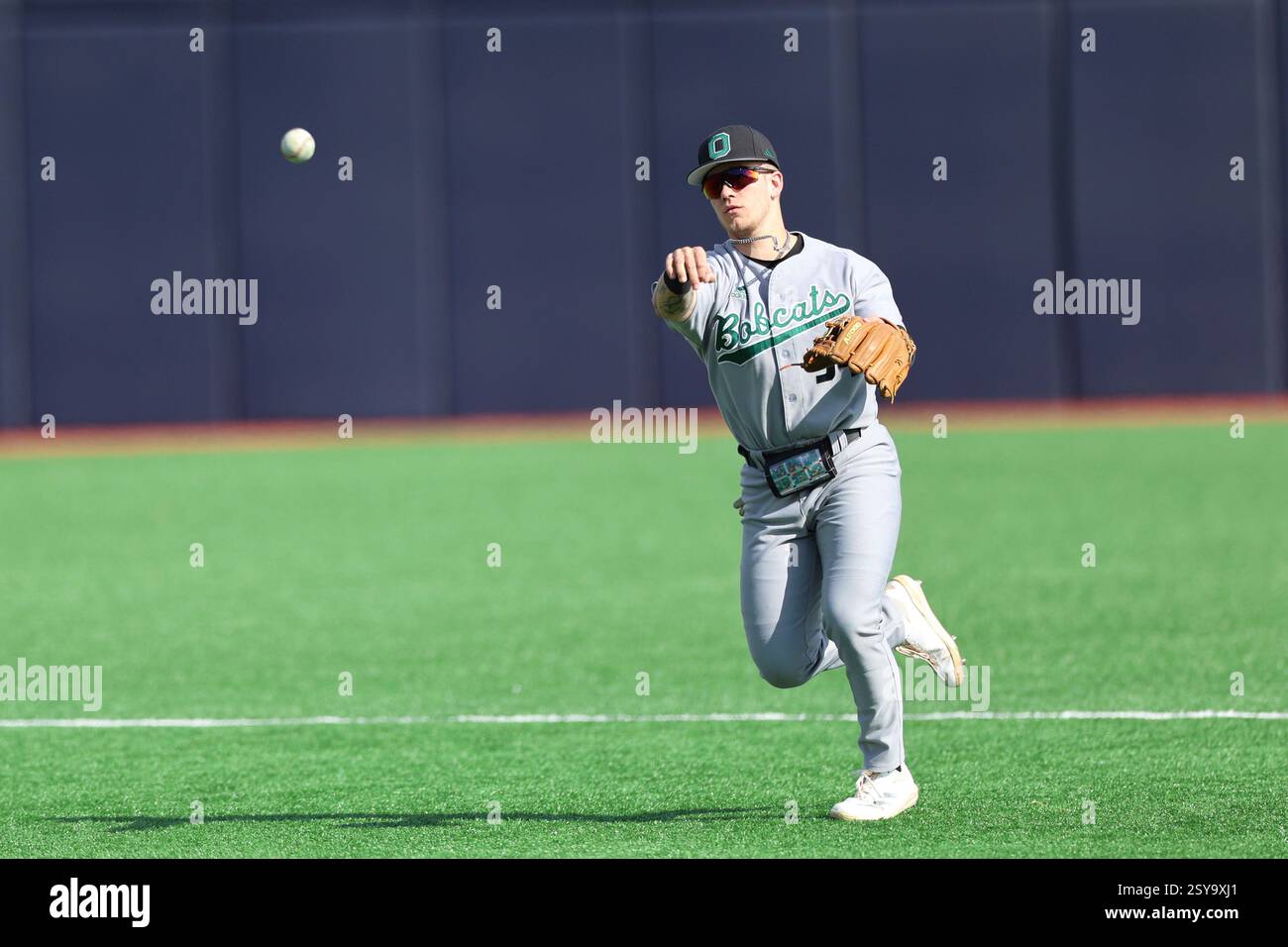 Ohio's JR Nelson (34) in action against West Virginia during an NCAA ...
