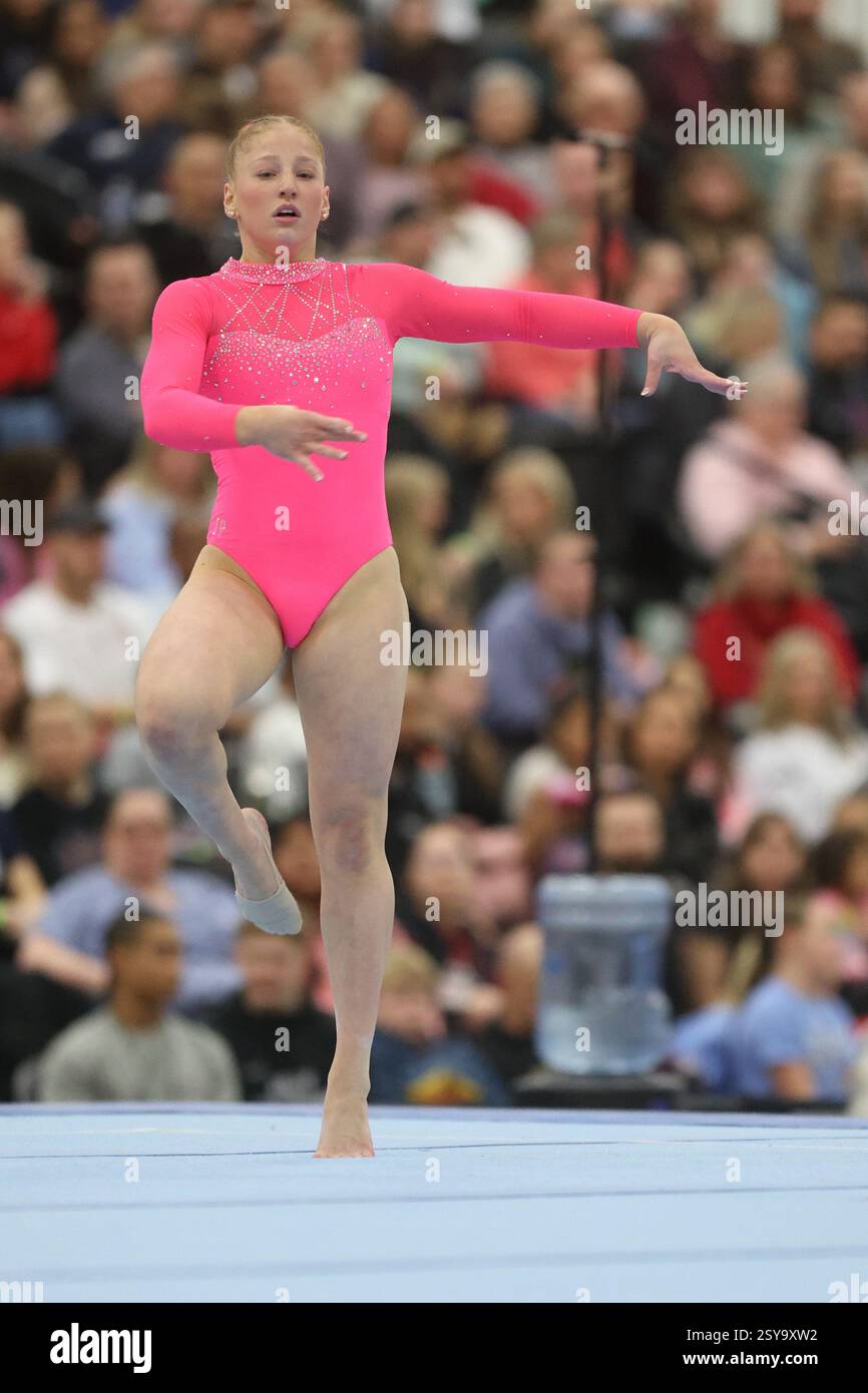 Louisville, Ky, USA. 22nd Feb, 2025. 2025 Gymnastics Winter Cup ...