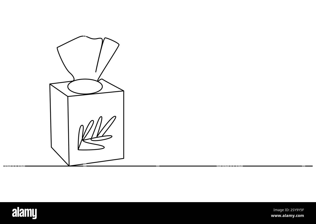 Box container color line Stock Vector Images - Alamy