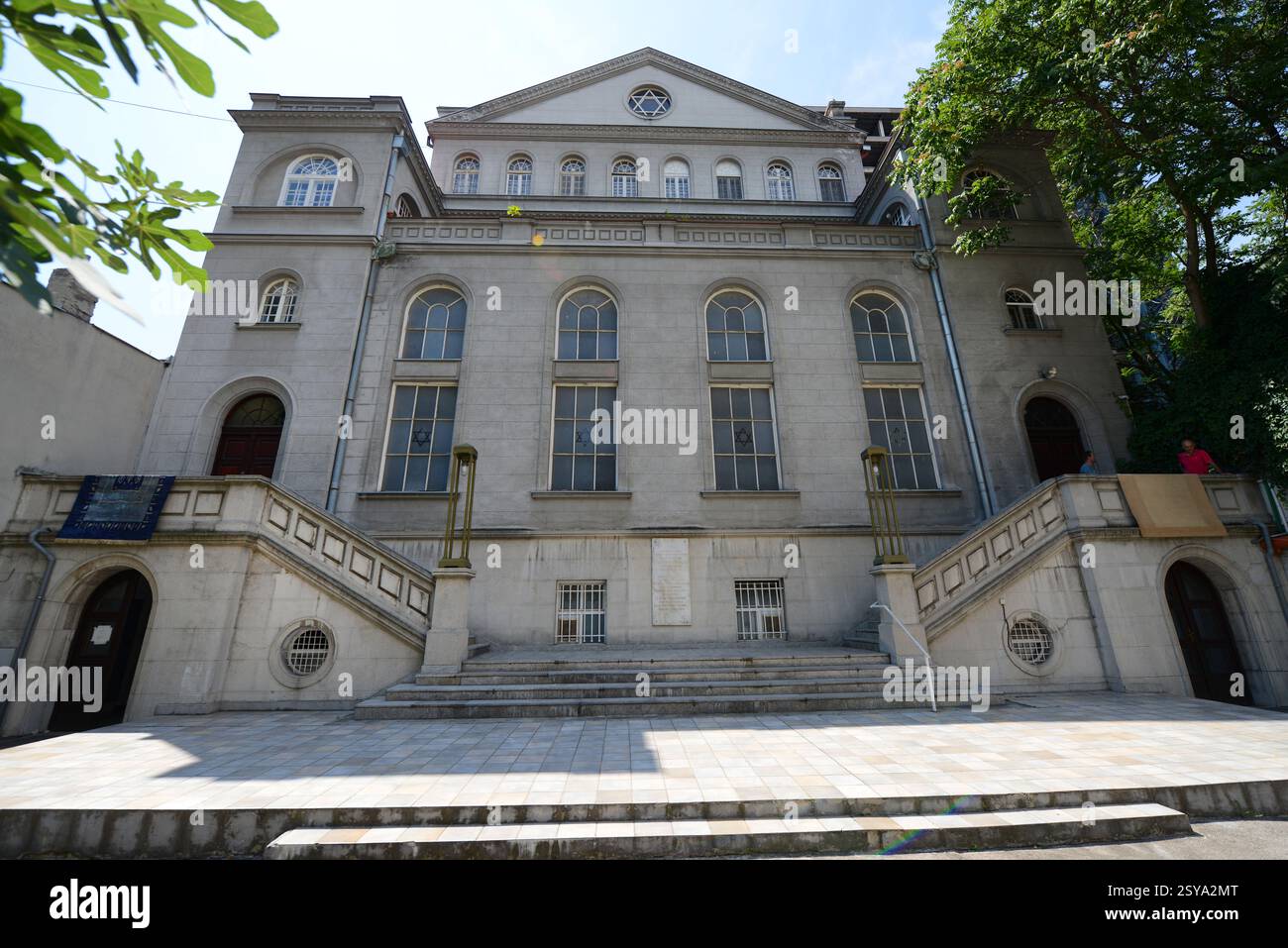 The Sukat Shalom synagogue in Belgrade, Serbia Stock Photo - Alamy