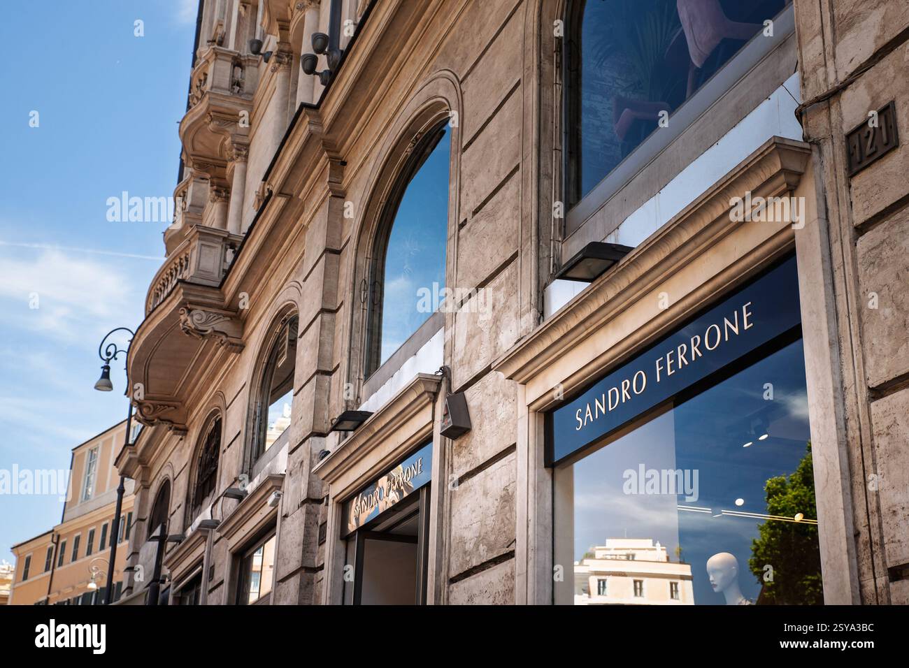 Sandro ferrone logo hi-res stock photography and images - Alamy