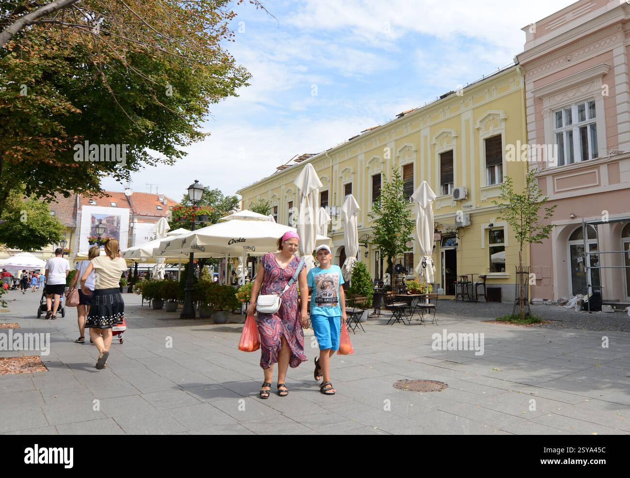 The beautiful old town of Zemun in Belgrade, Serbia Stock Photo - Alamy