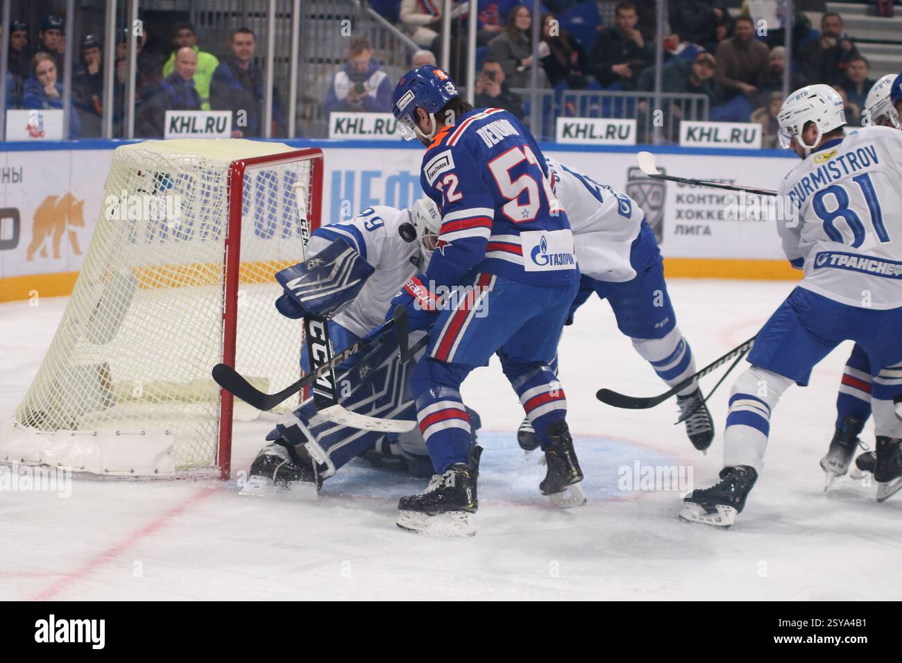 Saint Petersburg, Russia. 27th Feb, 2025. Maxim Motorygin (99) of ...