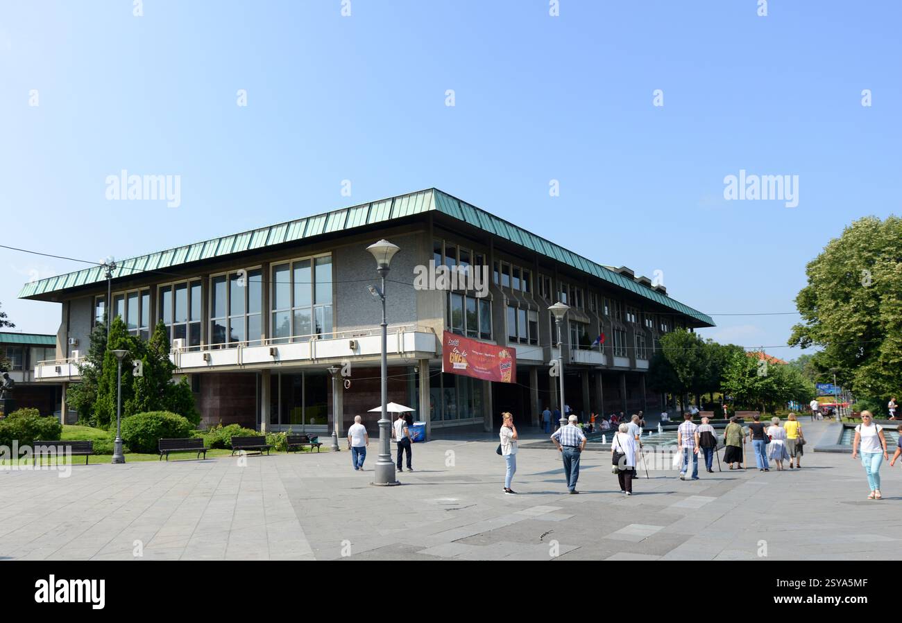 Belgrade city library hi-res stock photography and images - Alamy
