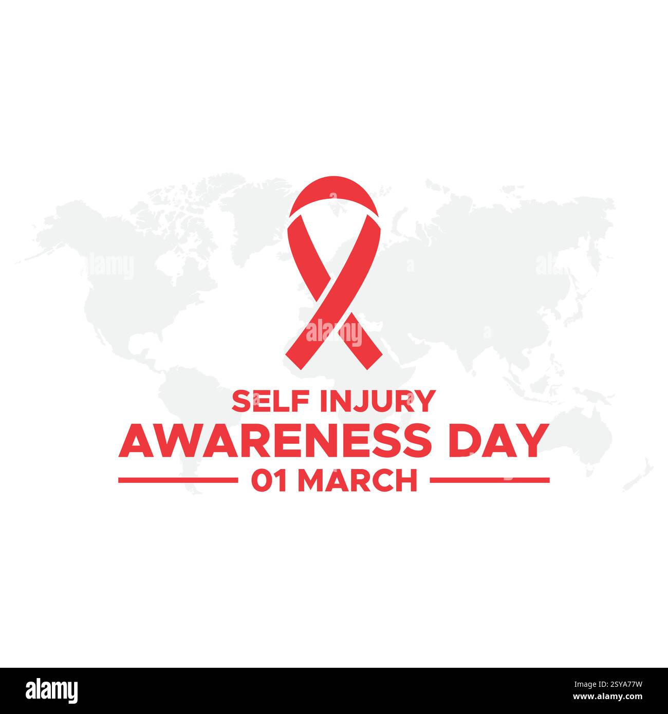 vector graphic of Self-Injury Awareness Day good for national Self ...