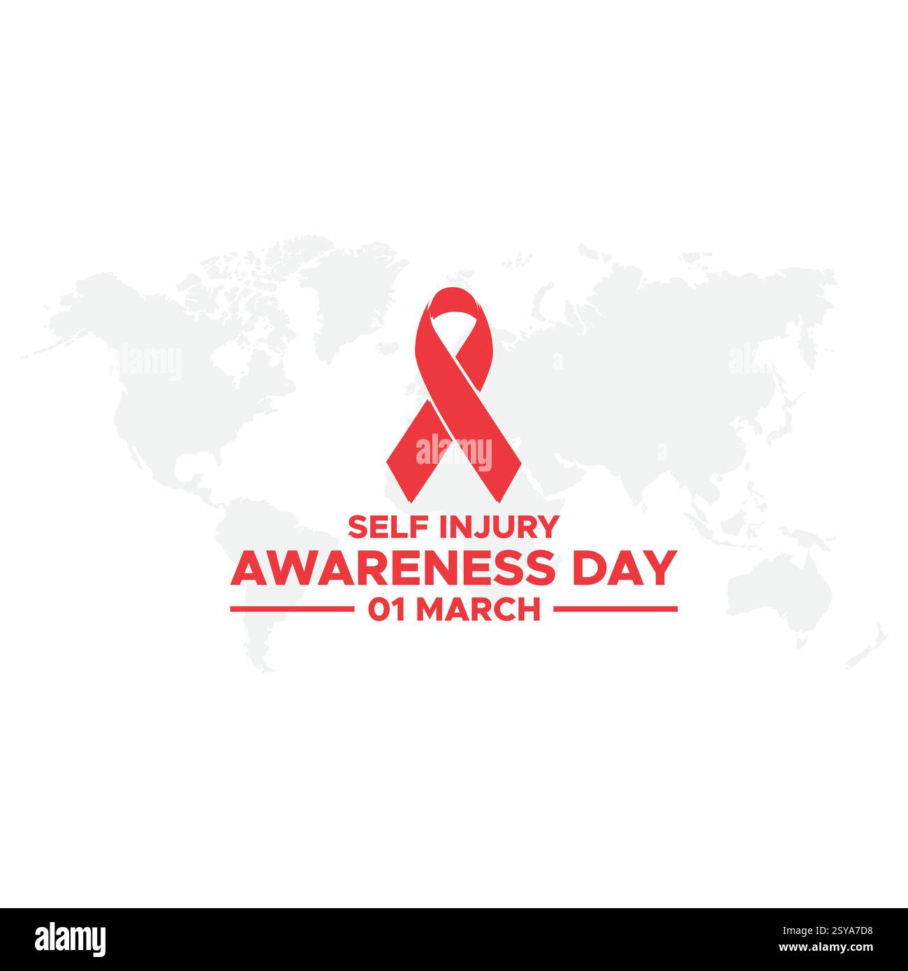 vector graphic of Self-Injury Awareness Day good for national Self ...