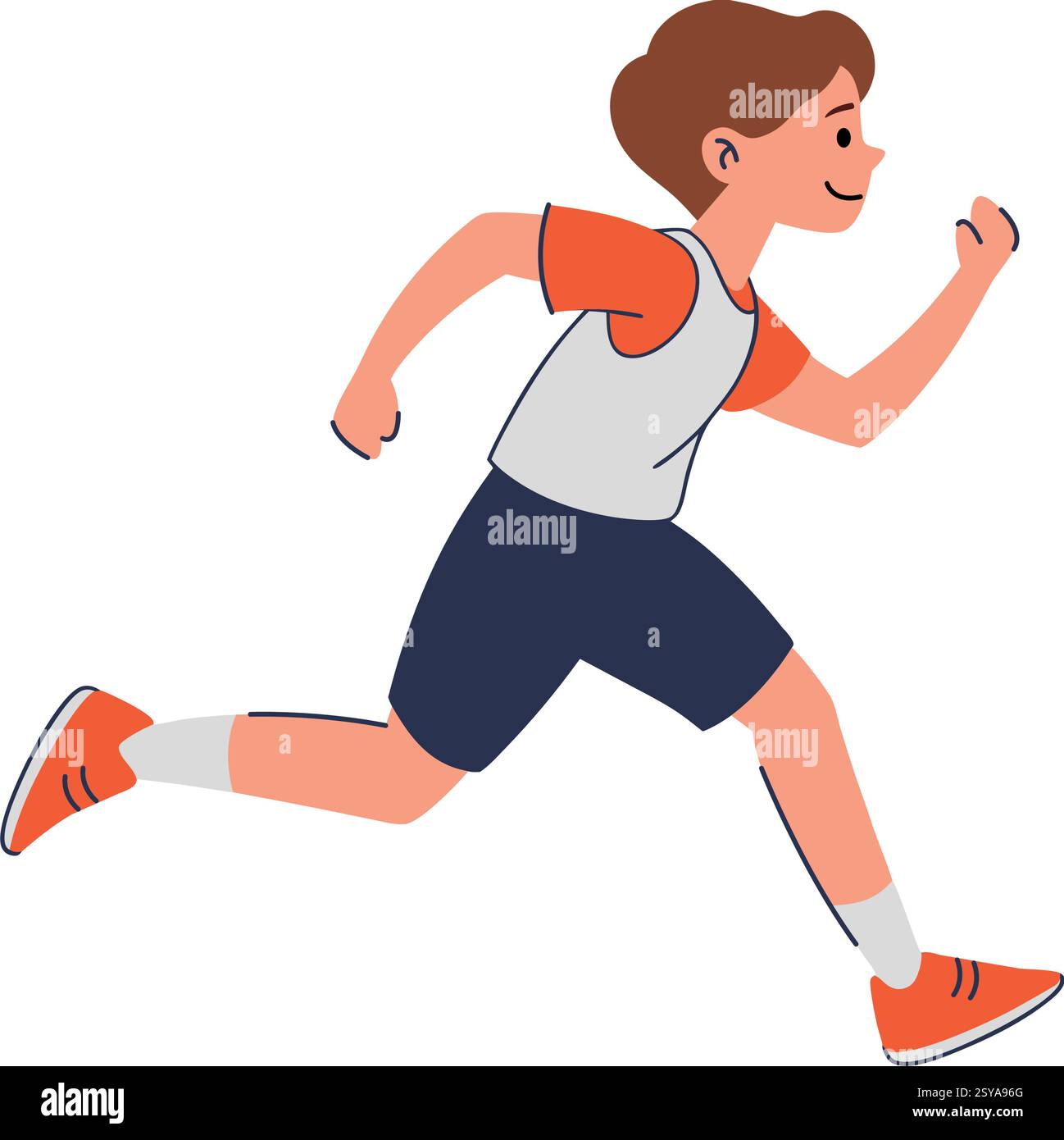 Scholar athlete Stock Vector Images - Alamy