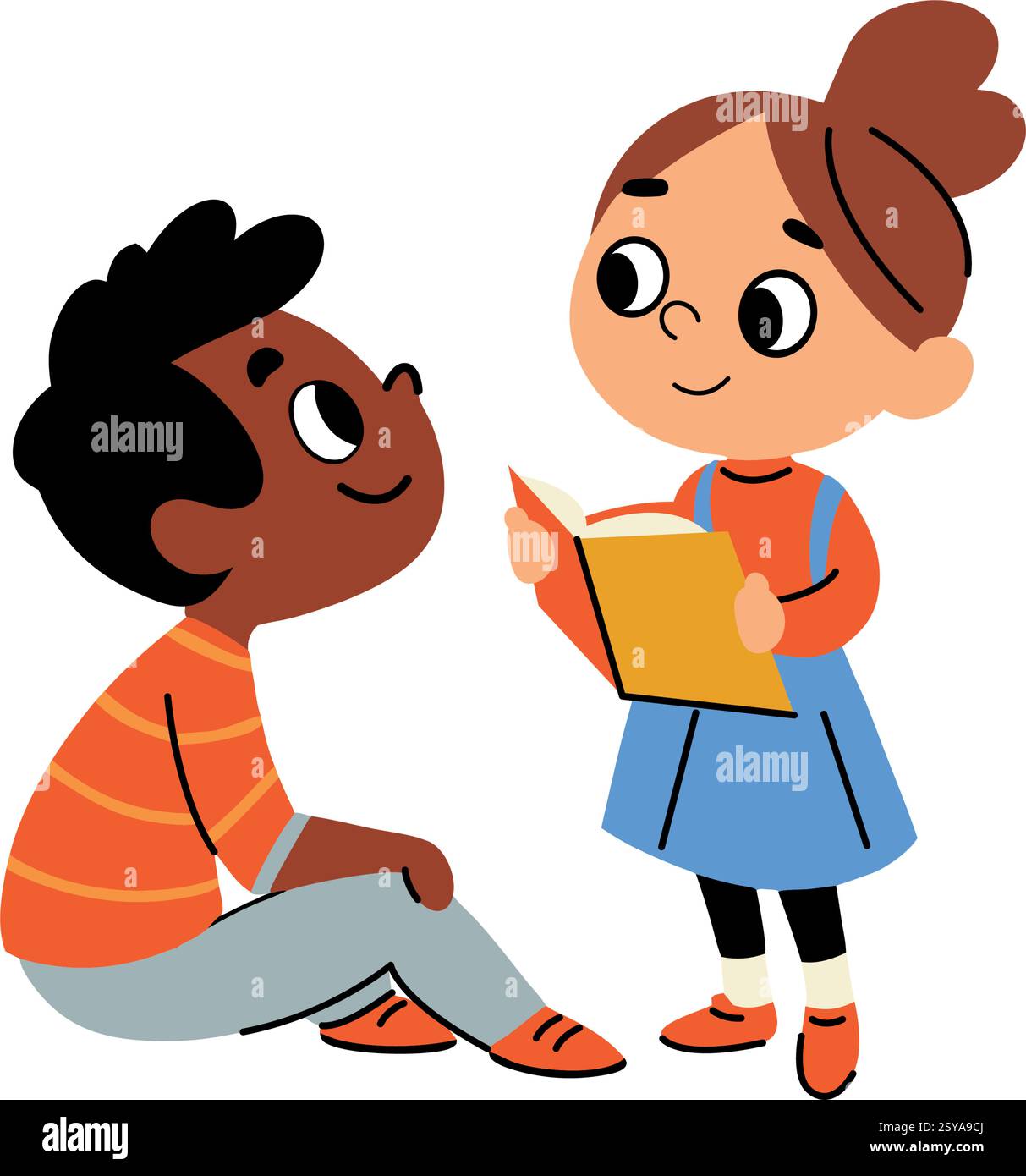 Group studying together in Stock Vector Images - Alamy