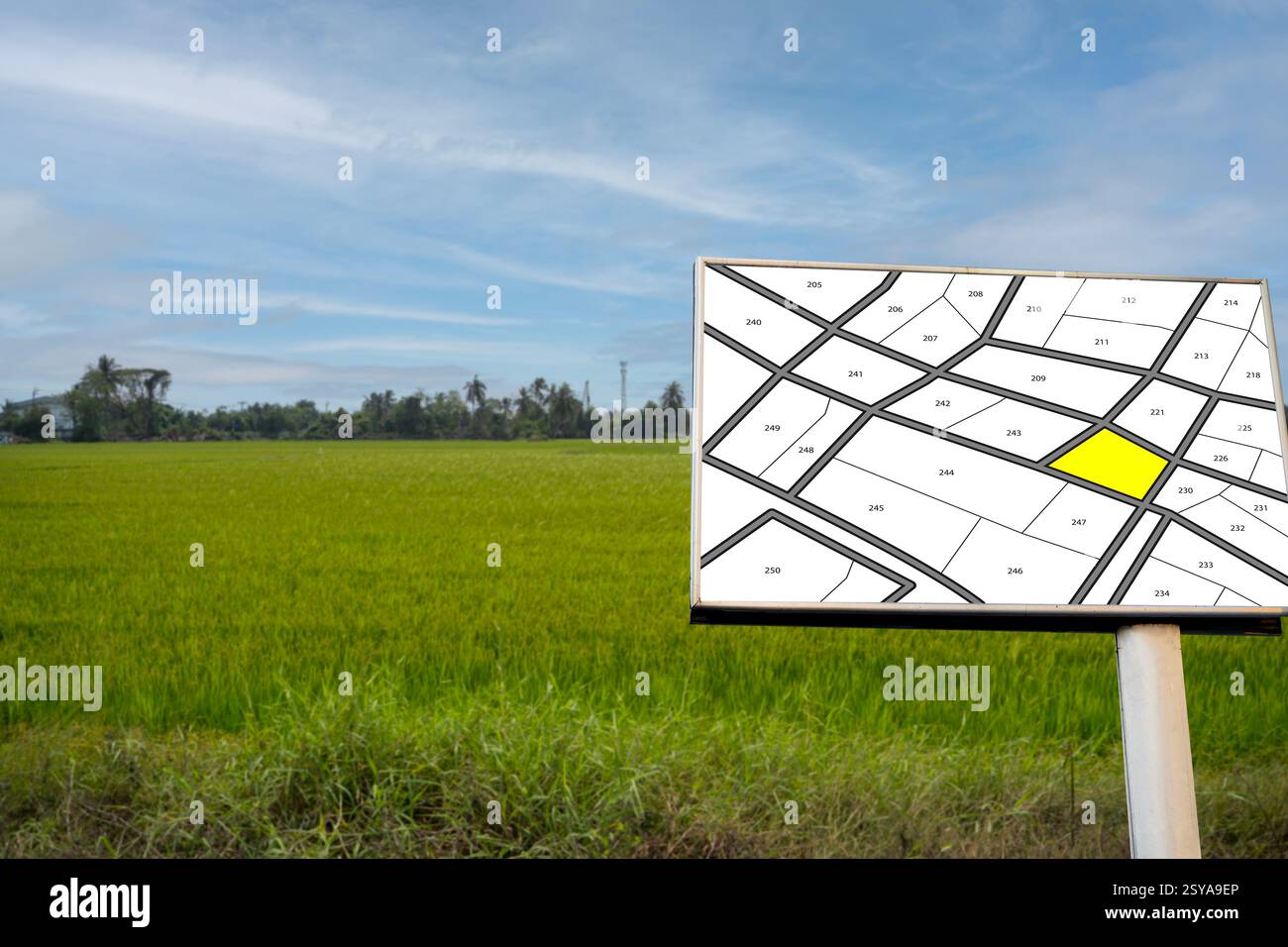 Imaginary General Urban Plan concept. Zoning regulations with zoning ...