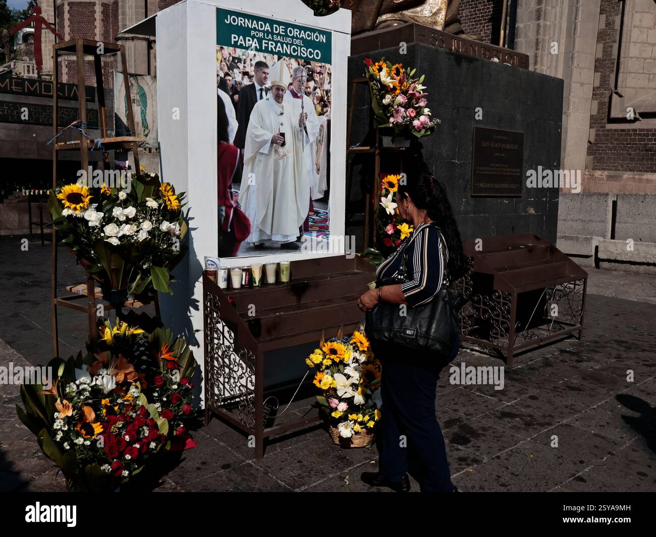 February 27, 2025, Mexico City, Cdmx, Mexico: Inside the Basilica of ...