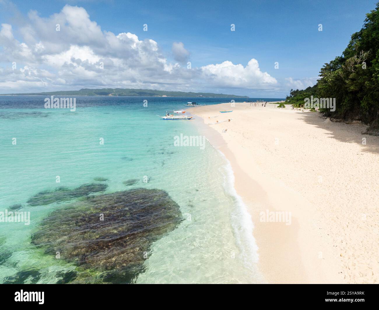 Puka beach aerial philippines hi-res stock photography and images - Alamy