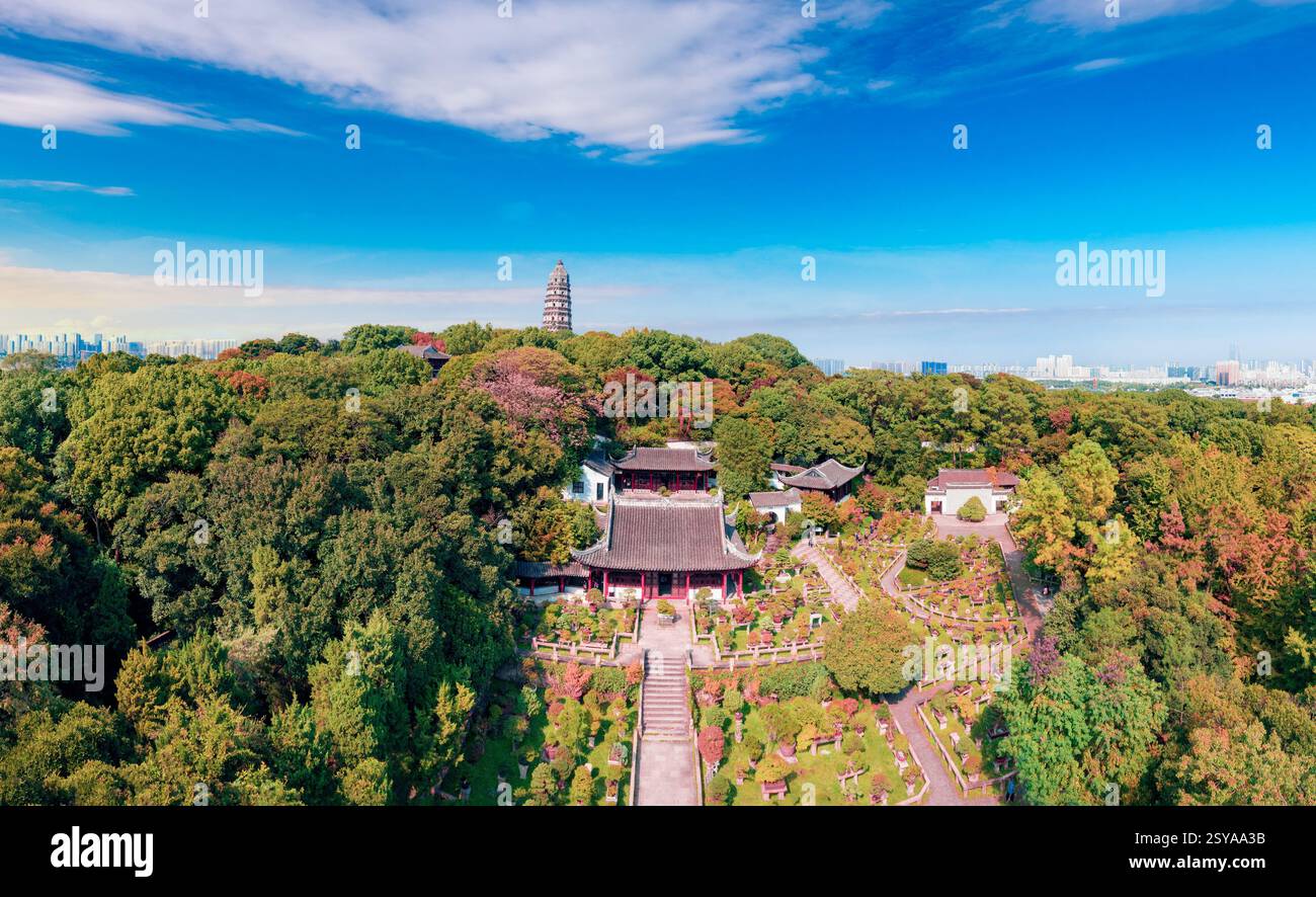 Tiger Hill Scenic Area, Suzhou City, Jiangsu Province, China, the world ...